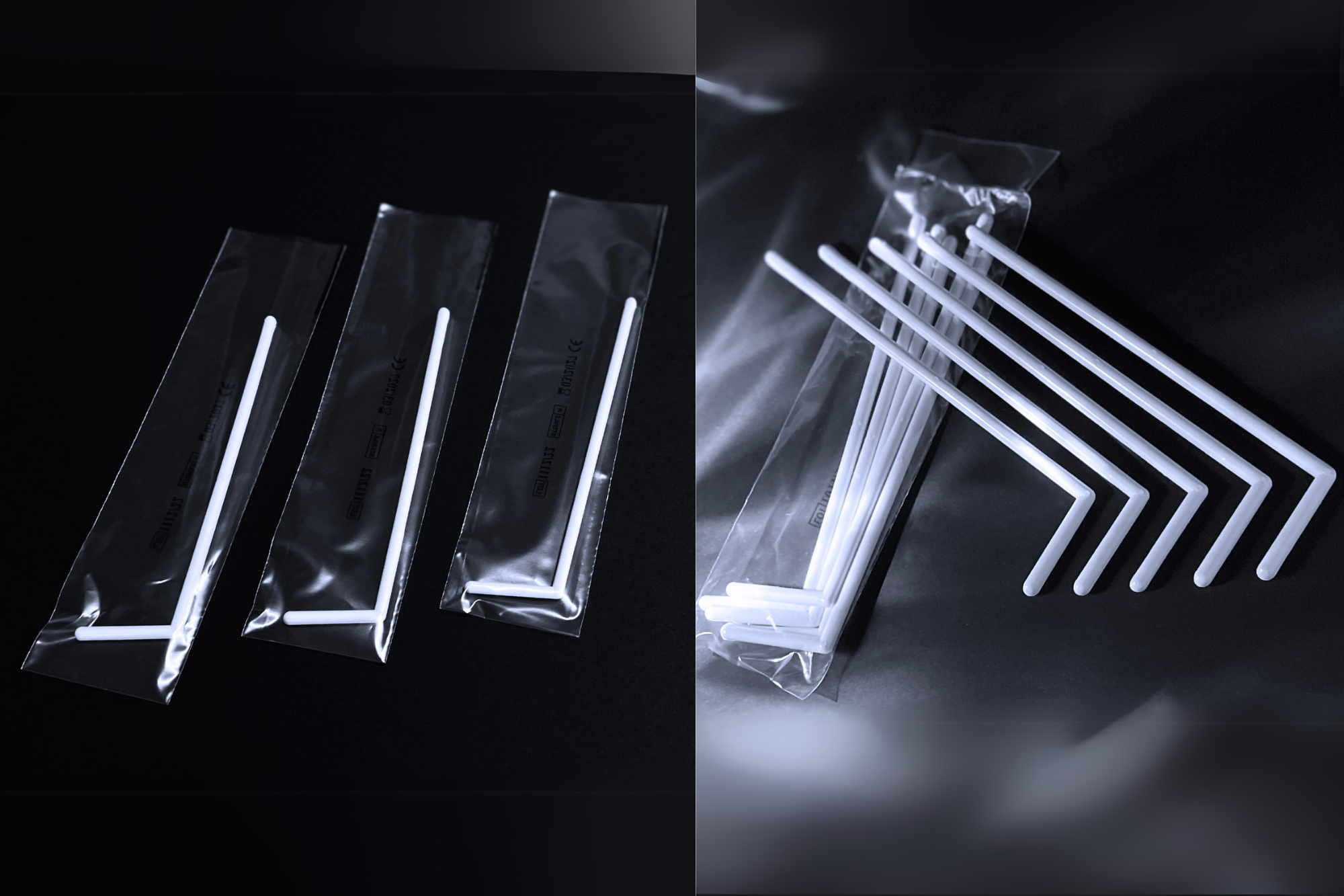 Sterile Disposable L-Shaped Spatula for Laboratory Use in HIPS ...